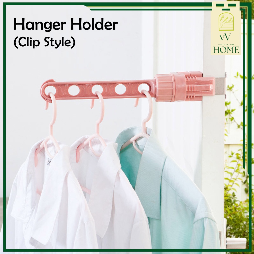 Clothes Hanger Holder / Clipping Hanger Holder for Window / Hanging ...