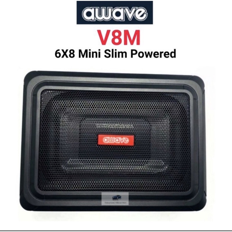 Awave V8M 6x8" Mini Powered Subwoofer ｜ative sub woofer ｜speaker woofer ...
