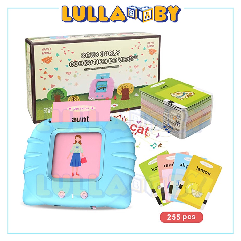 🔥READY STOCK🔥Flash Card Reader Kids Toys Smart English Speaker ...
