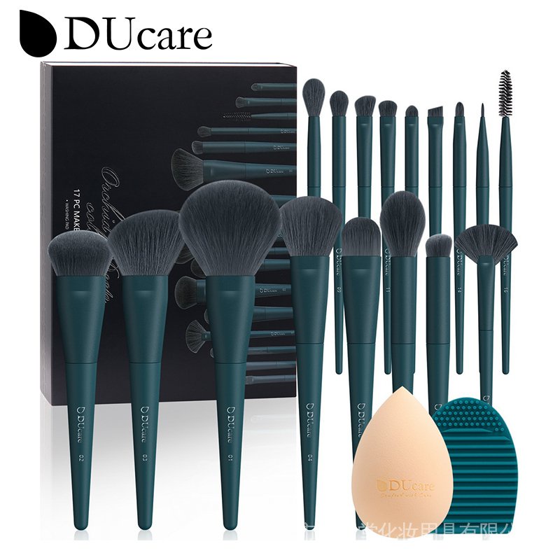 DUCARE Makeup Brush Set 17Pcs Professional Makeup Brushes Face Eye ... DUCARE Makeup Brush Set 17Pcs Professional Makeup Brushes Face Eye ...
