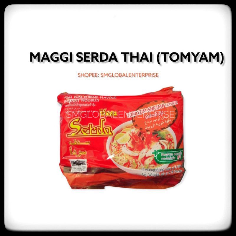 Maggi Serda Siam Perisa Tomyam 60g 1pcs/ Mee Siam / Maggi Thai | Shopee ...