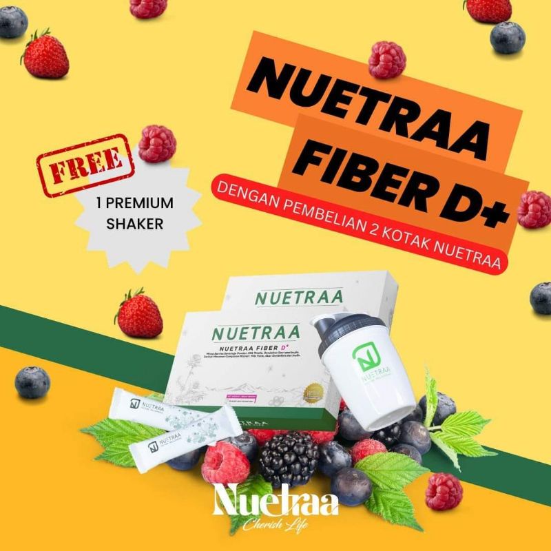 Nuetraa fiber D+ jus viral | Shopee Malaysia
