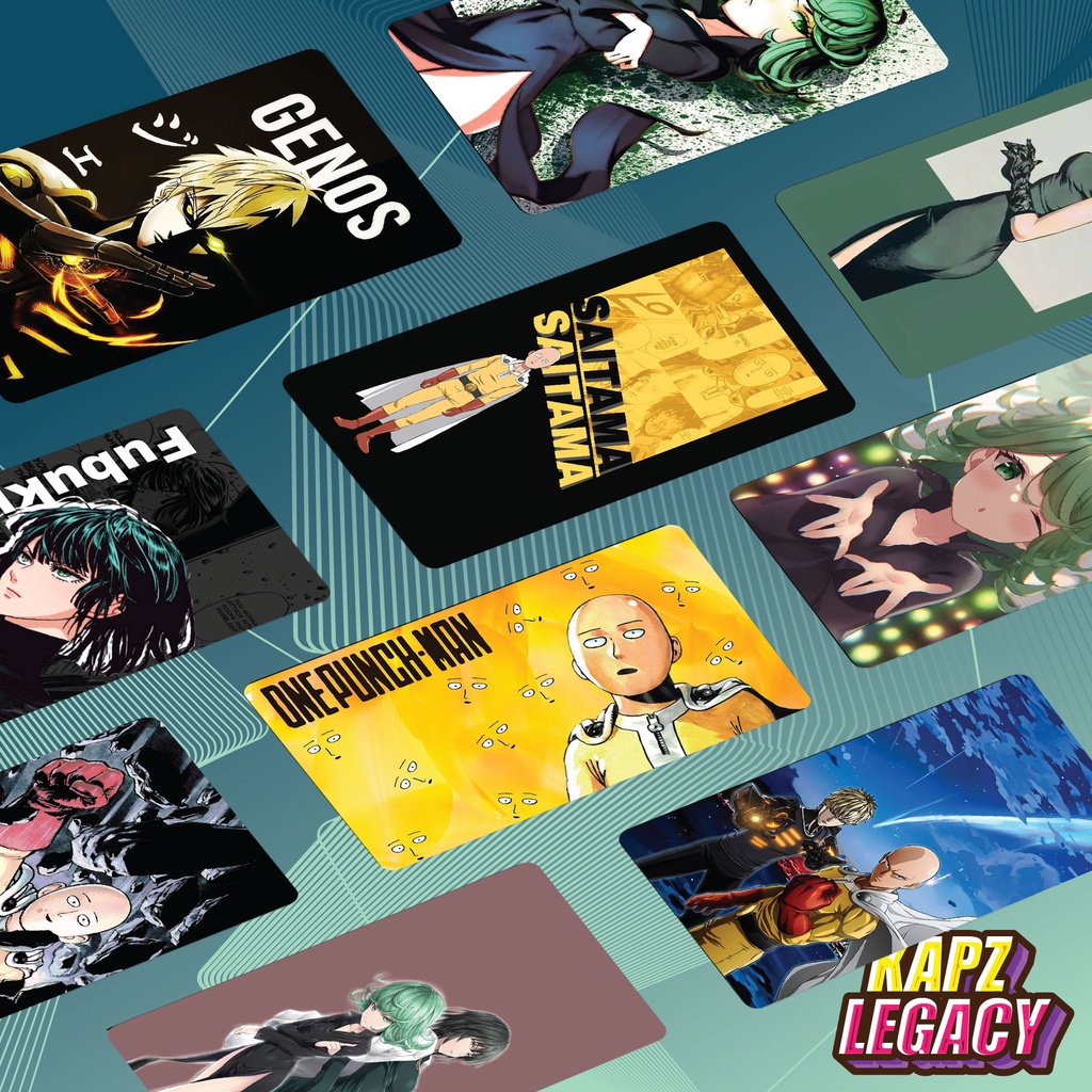 KapzLegacy One Punch Man Card Cover Skin Access Touch n Go Skin ATM ...