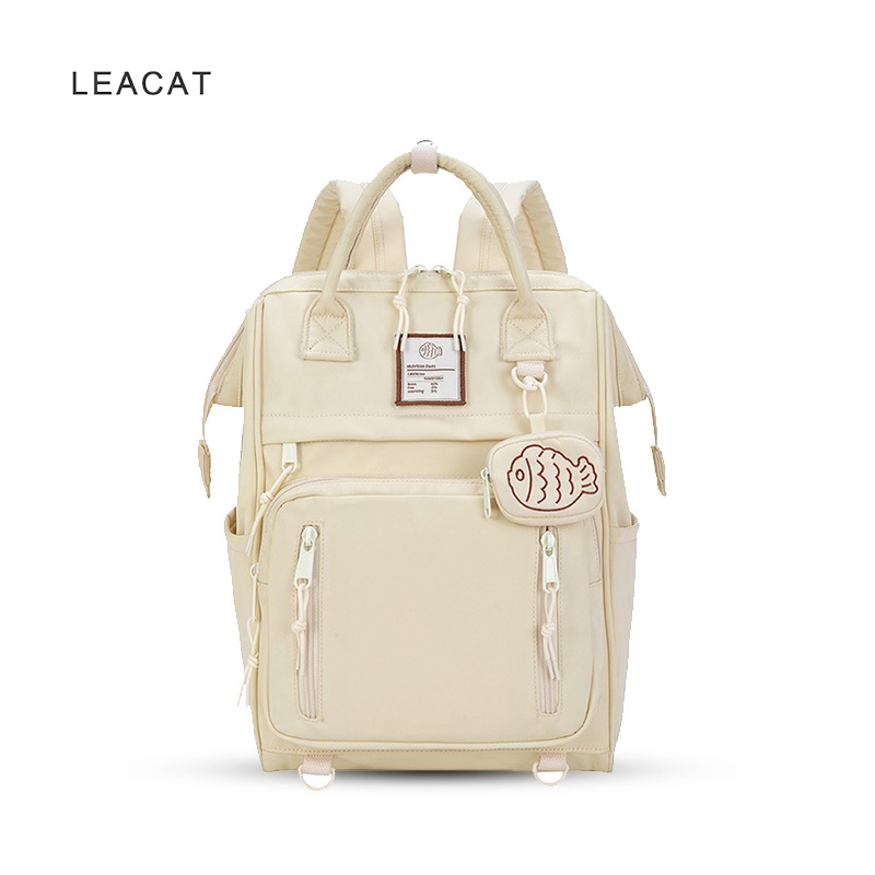 Leacat Simple and Cute Women's Laptop Backpack Waterproof (14 ...