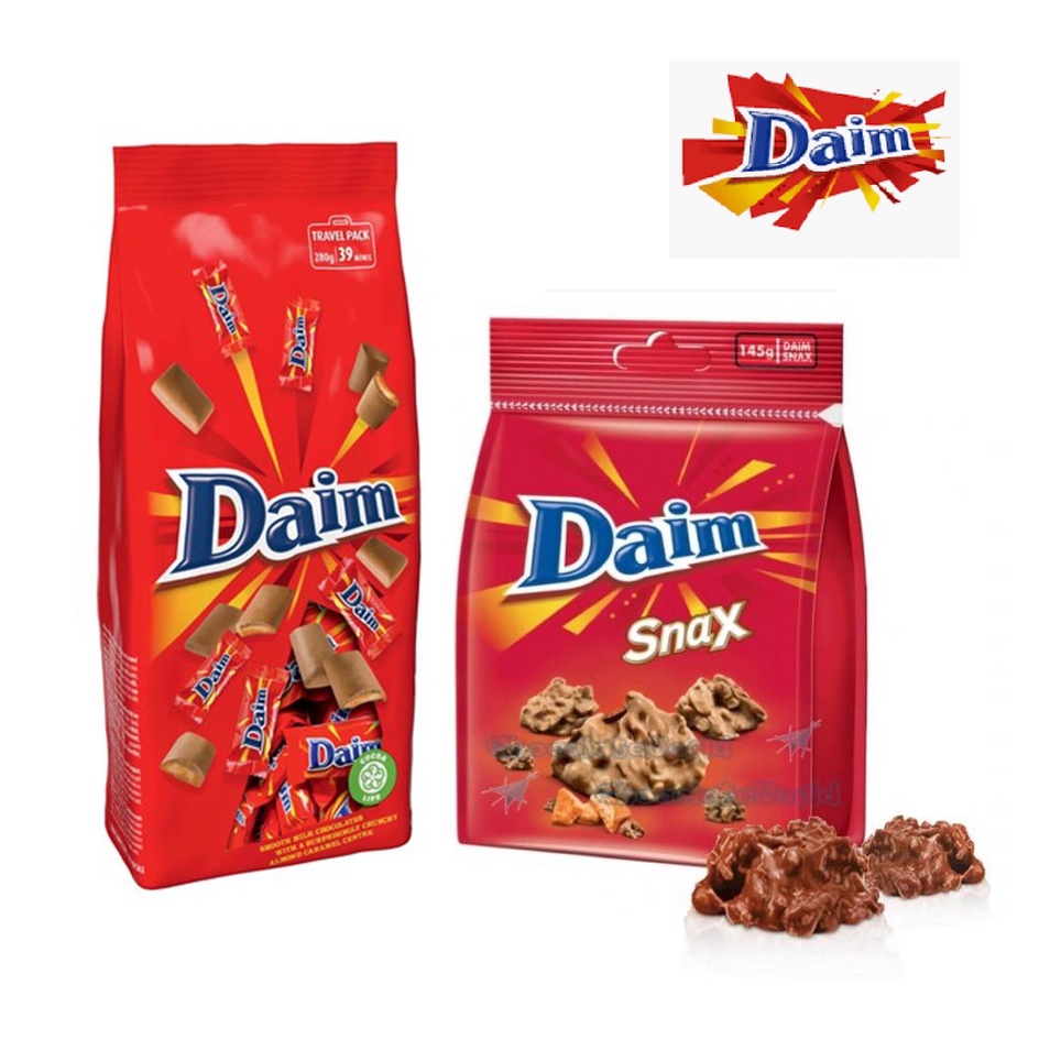 DAIM Chocolate Bag 280g/DAIM Snax 145g | Shopee Malaysia