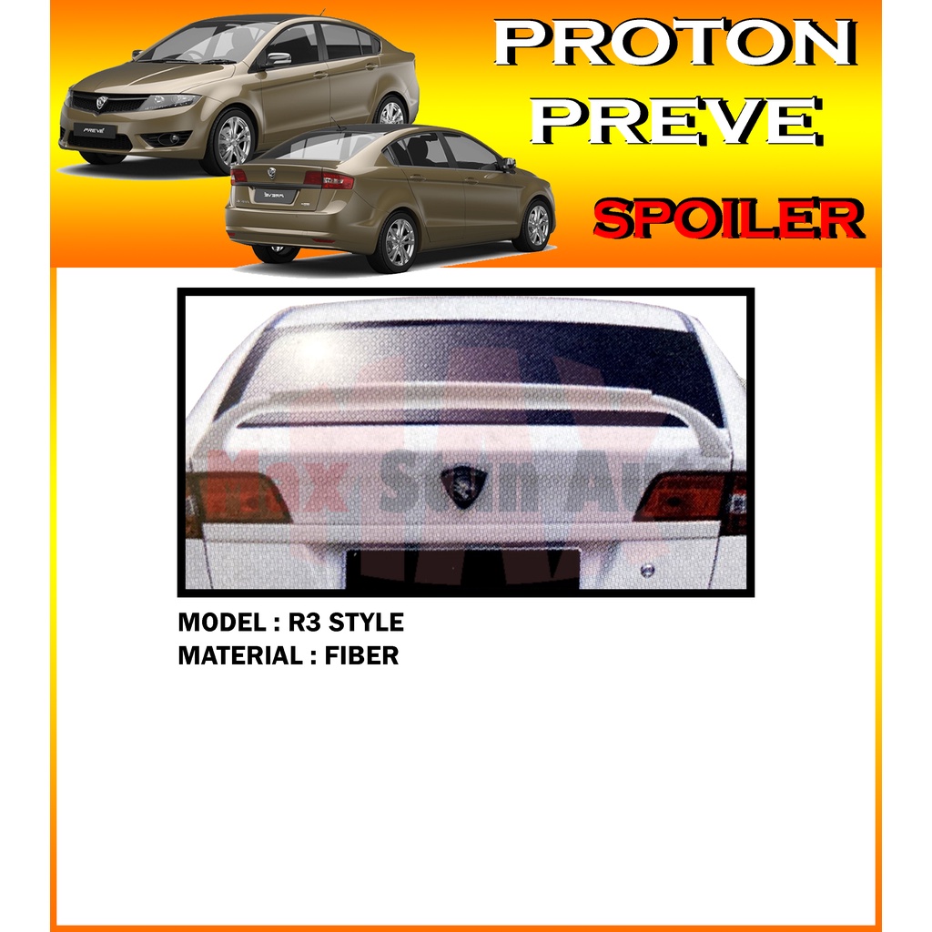 PROTON PREVE SPOILER R3 GALAXY X TOMMY KAIRA RIEGER AUDI MG RR MG-RR ...