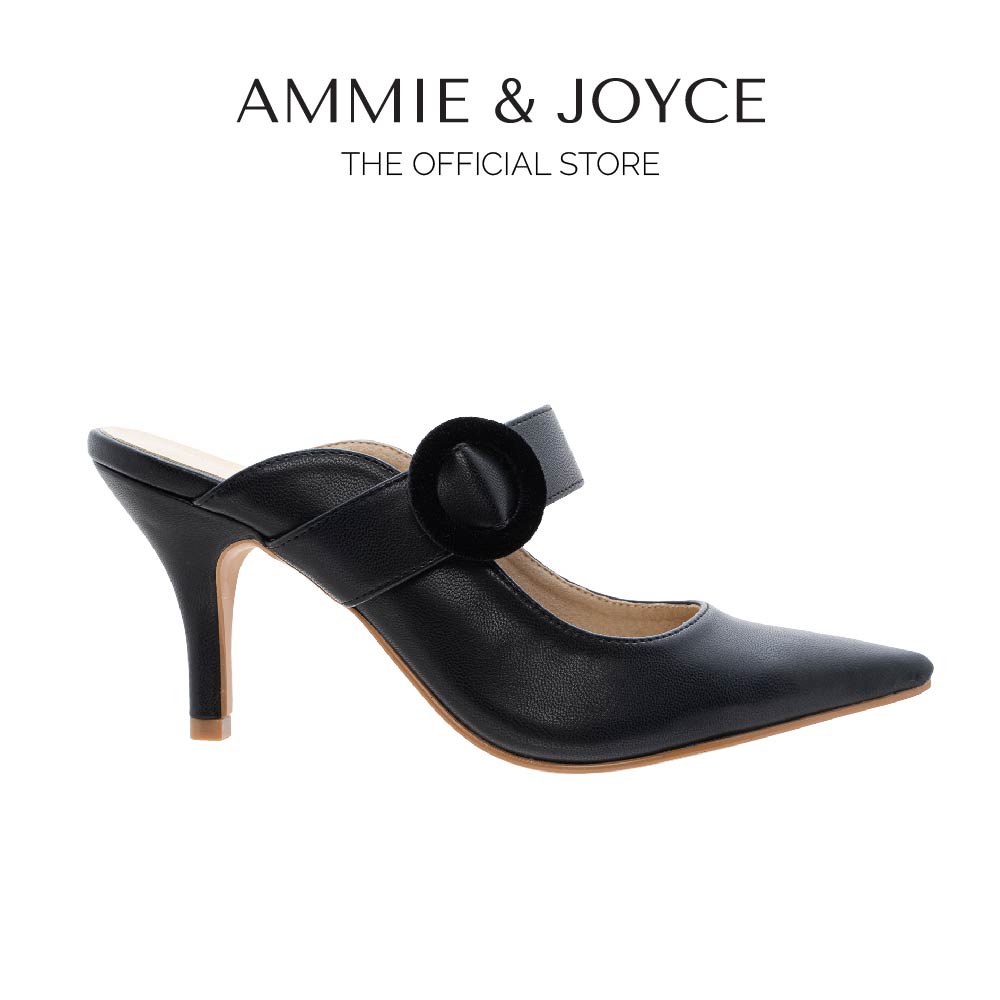 AMMIE & JOYCE Munich 2 Heels Ladies Women Shoes (Black) | Shopee Malaysia