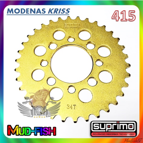 GEGANCU SUPRIMO MODENAS KRISS | SUZUKI RC80, SMASH REAR HARDEN STEEL ...