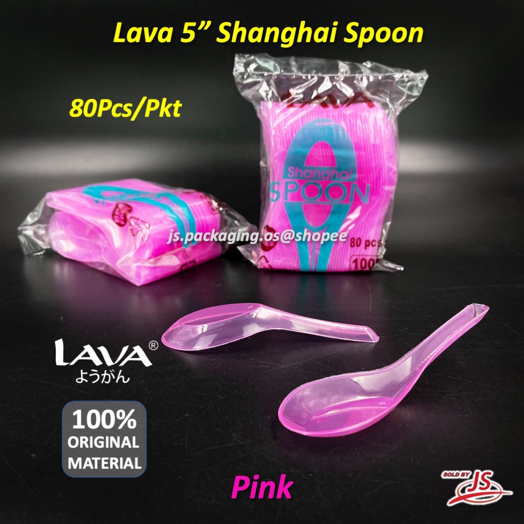5“ Clear Plastic Chinese Spoon / Sudu Plastik Disposable | Shopee Malaysia