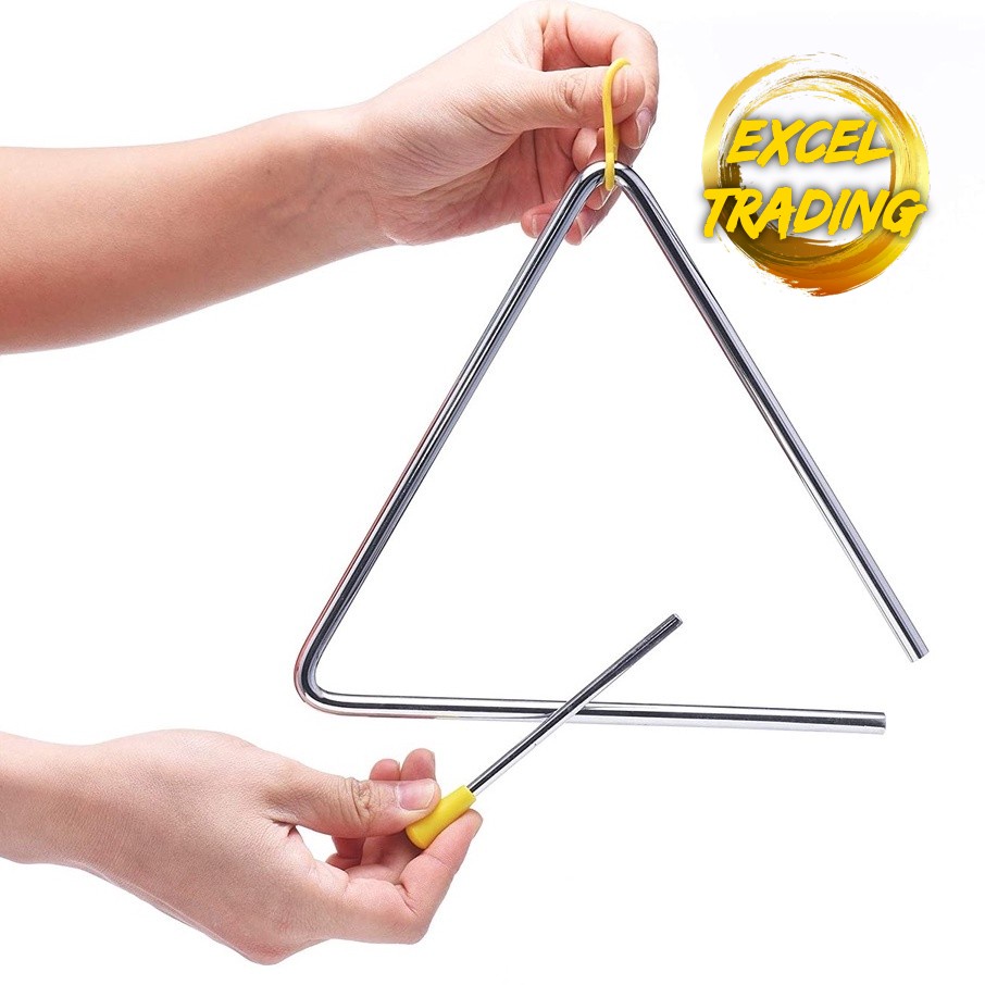 Triangle bell 6 inch / Kerincing 6 inch - Music Instruments | Shopee ...