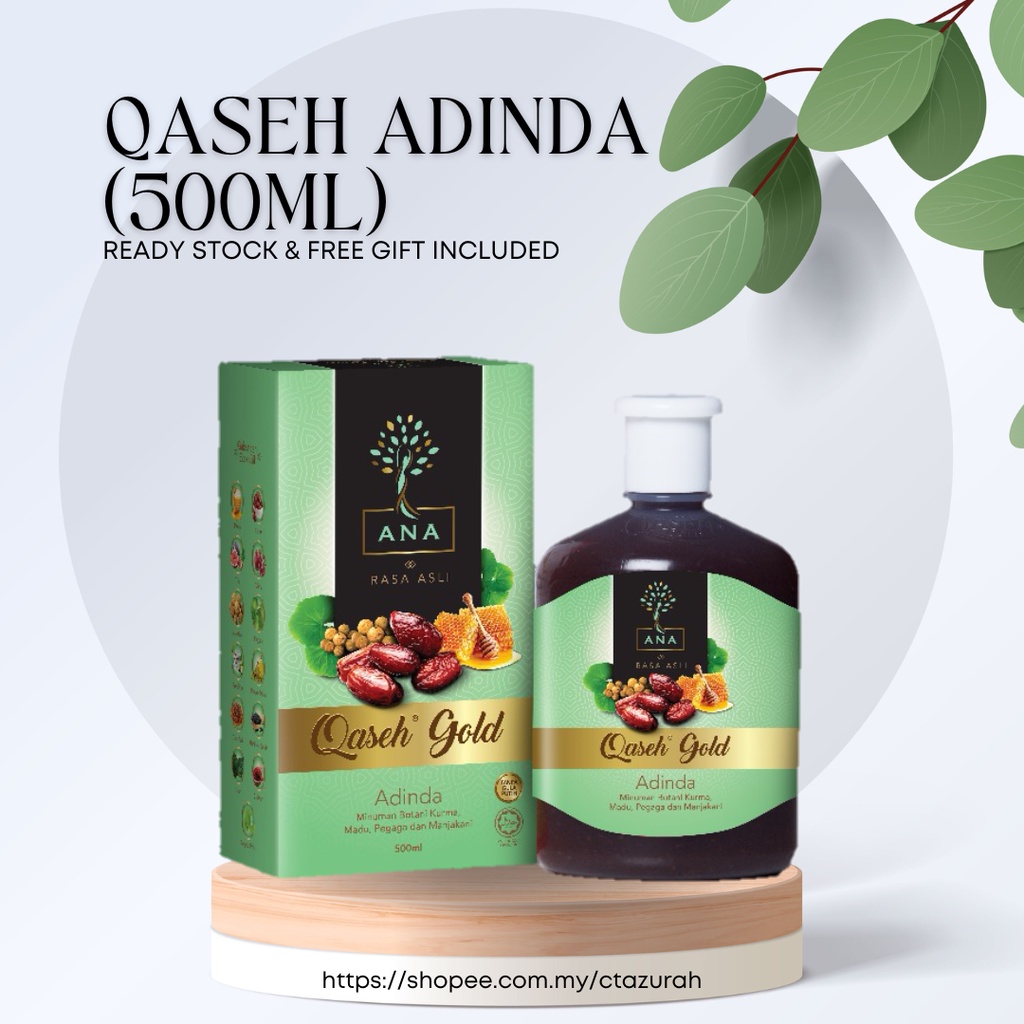 [BEST BUY💥] QASEH GOLD ADINDA | SENGUGUT | KEPUTIHAN | STRESS | PERIOD ...