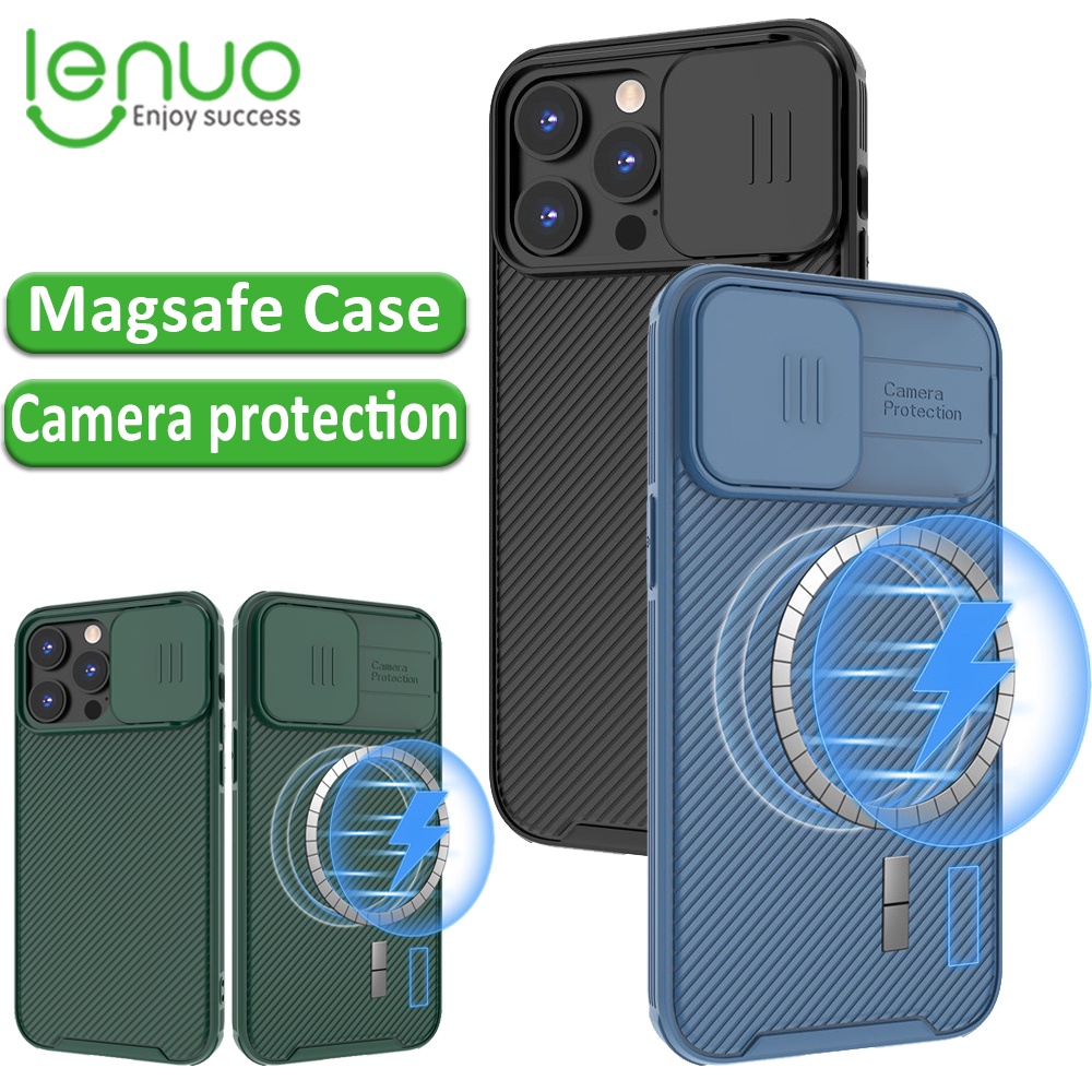 Lenuo Magsafe Magnetic Phone Case for iPhone 14 Pro Max 14 Plus 13 Pro ...
