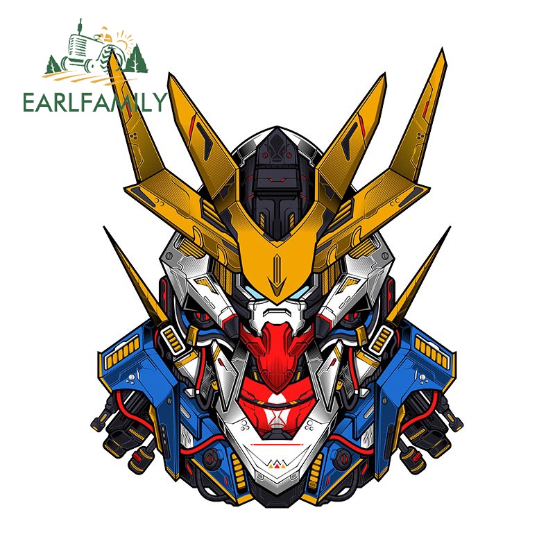 EARLFAMILY 13cm x 10.5cm for Gundam Sticker Cool Anime Car Decal Vinyl ...