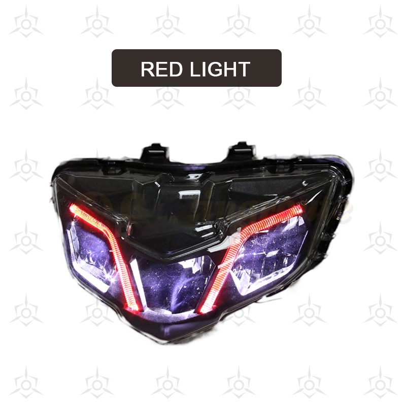 YAMAHA LC135 LC V8 Y15 V2 LED HEADLAMP LIGHT LAMPU DEPAN HEAD LIGHT LAMPU TERANG LED HEADLIGHT ...