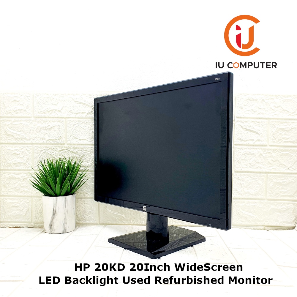HP 20KD 20 INCH WIDESCREEN IPS LED BACKLIGHT USED REFURBISHED MONITOR ...