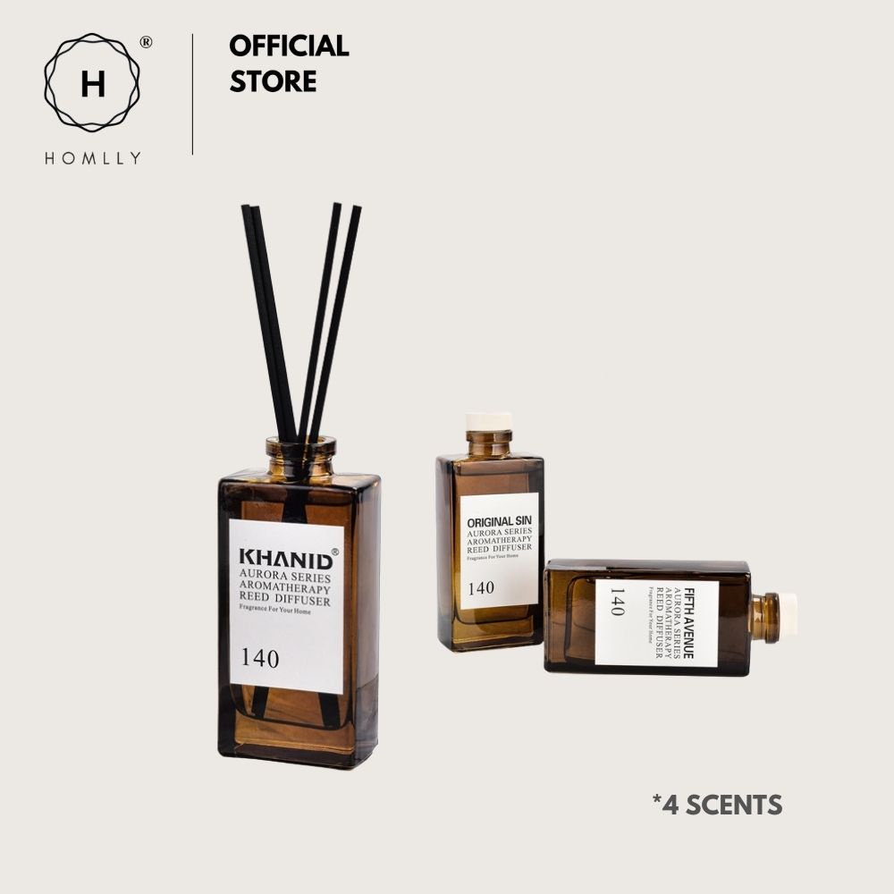 Homlly Khanid Collection Aroma Scented Reed Diffuser (140ml) | Shopee Malaysia