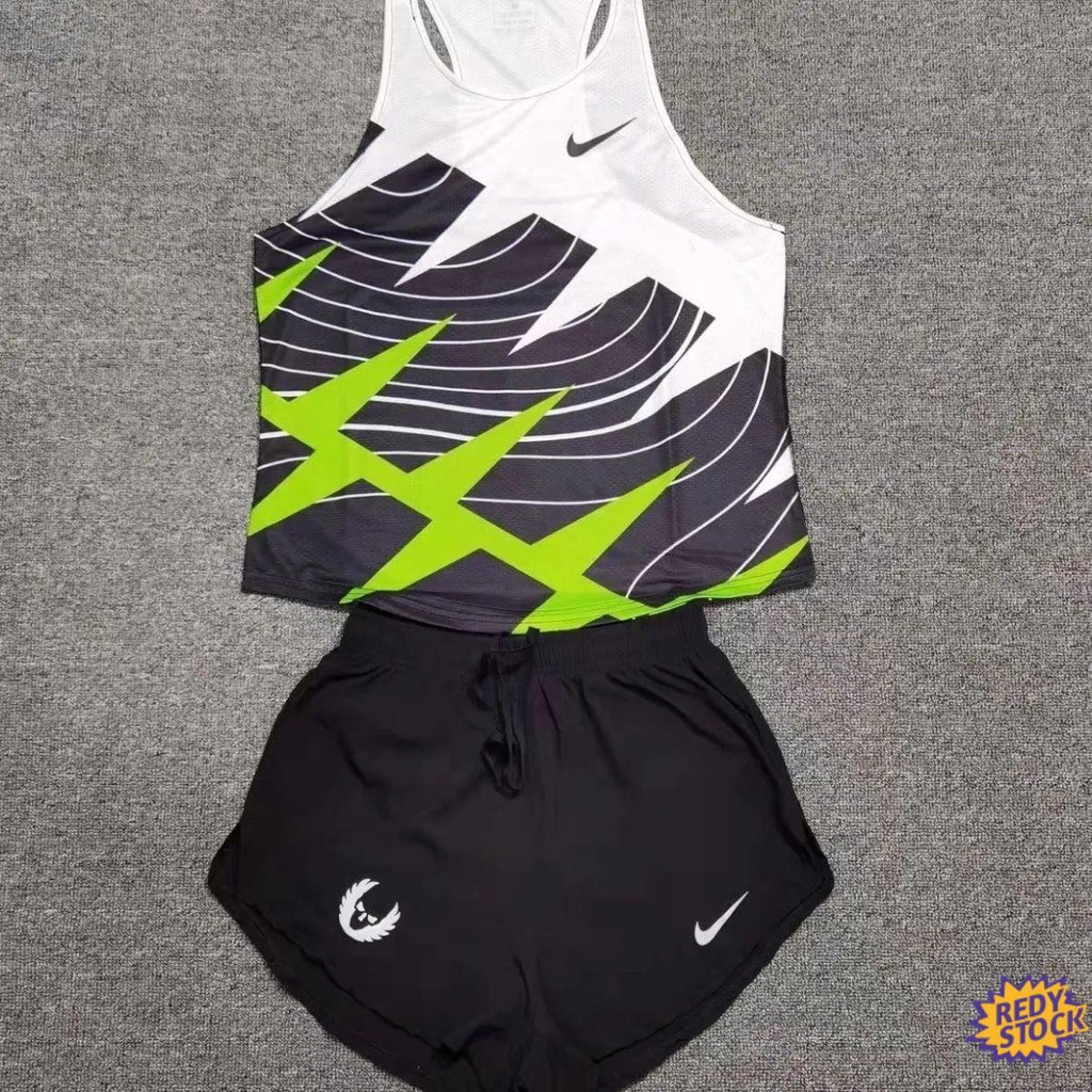 Marathon baju singlet lelaki Quick Dry Training Sports life track suits ...