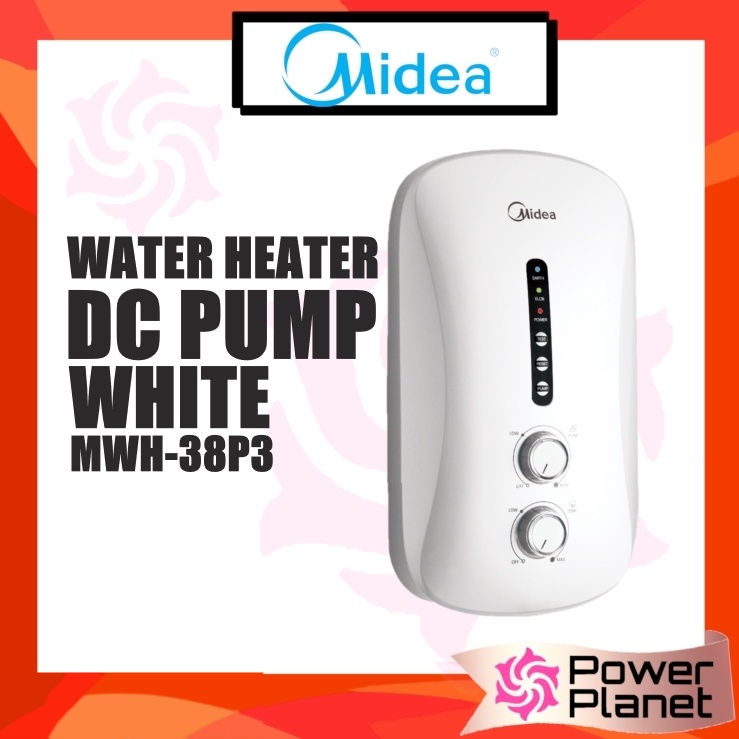 Midea Water Heater MWH38P3 with inverter DC silent pump mwh-38p3 ...