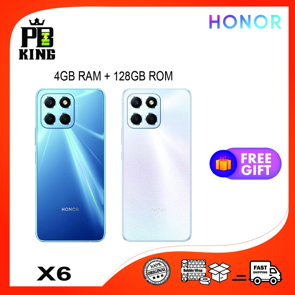 Honor X6 (4GB RAM+128GB ROM ), 50MP Triple Camera 5000mAh Long Lasting Battery Life Smartphone ...