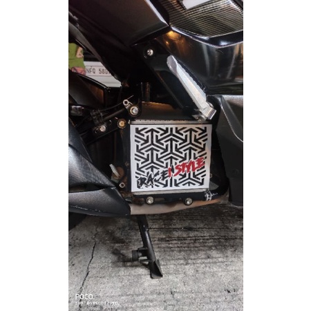radiator cover Honda click 125 I, Honda click 150i,aerox v1 v2, nmax v1 ...