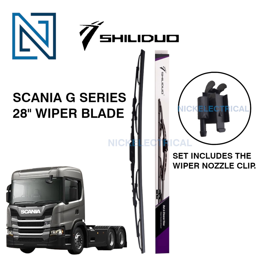 SHILIDUO 24" / 26" / 28" Volvo Truck Scania Truck Wiper Blade With ...