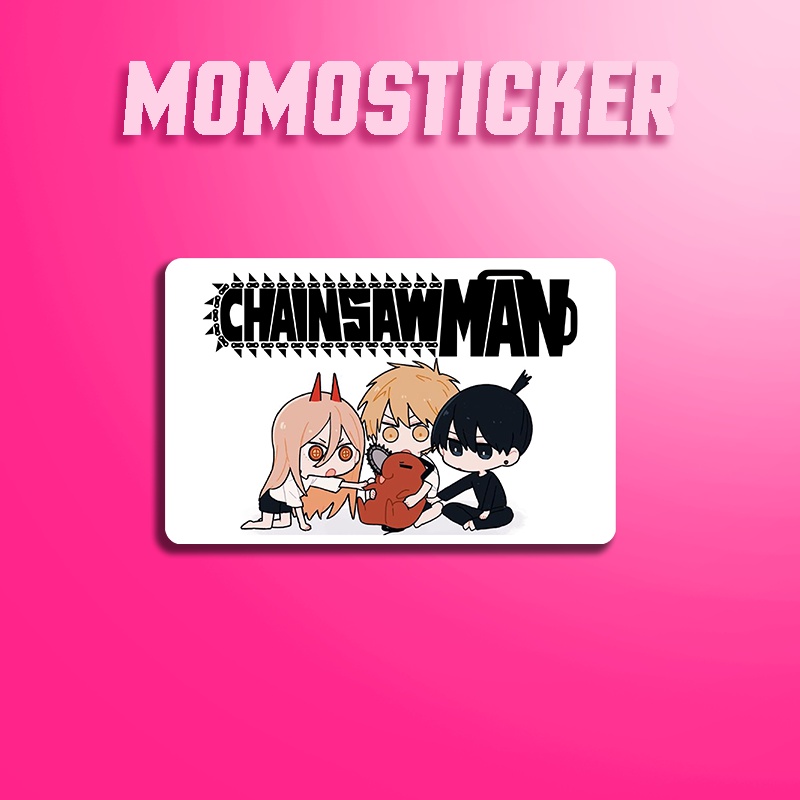 CHAINSAW MAN / MAKIMA / Touch N Go Sticker / ATM Sticker / Bank Card ...
