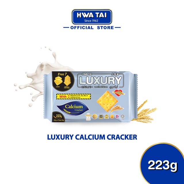 HWA TAI LUXURY Original Calcium Cracker (185g) | Shopee Malaysia
