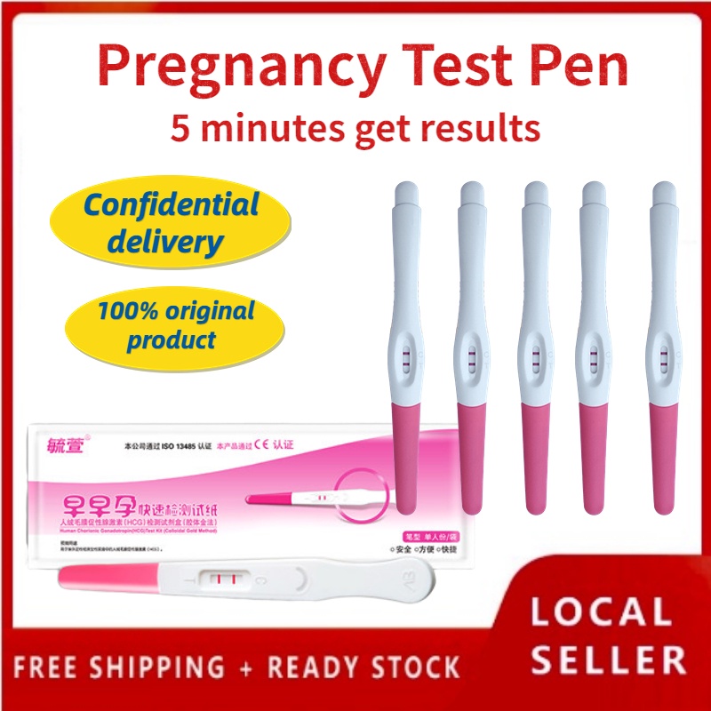 [Ready Stock]Pregnancy Test pregnant tester HCG Rapid Screen Test ...