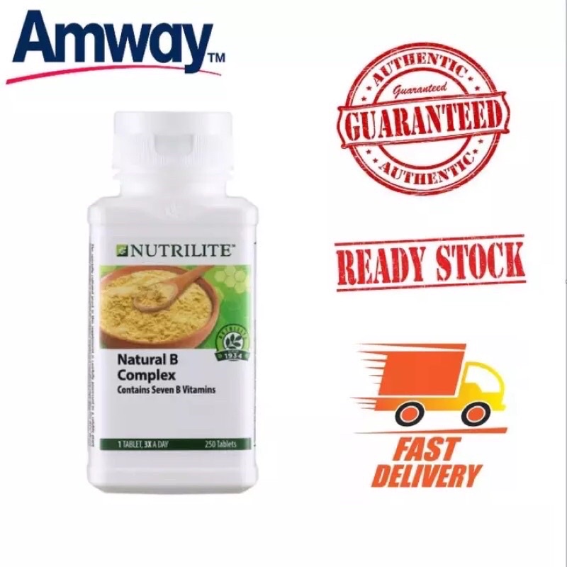 B complex Amway nutrilite 120 tablets 100% ori ready stock | Shopee ...