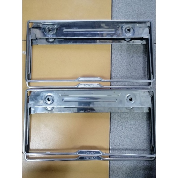 🔥Original Japan🔥Toyota Frame Plate Slim old model (Used) 1pc ori japan ...