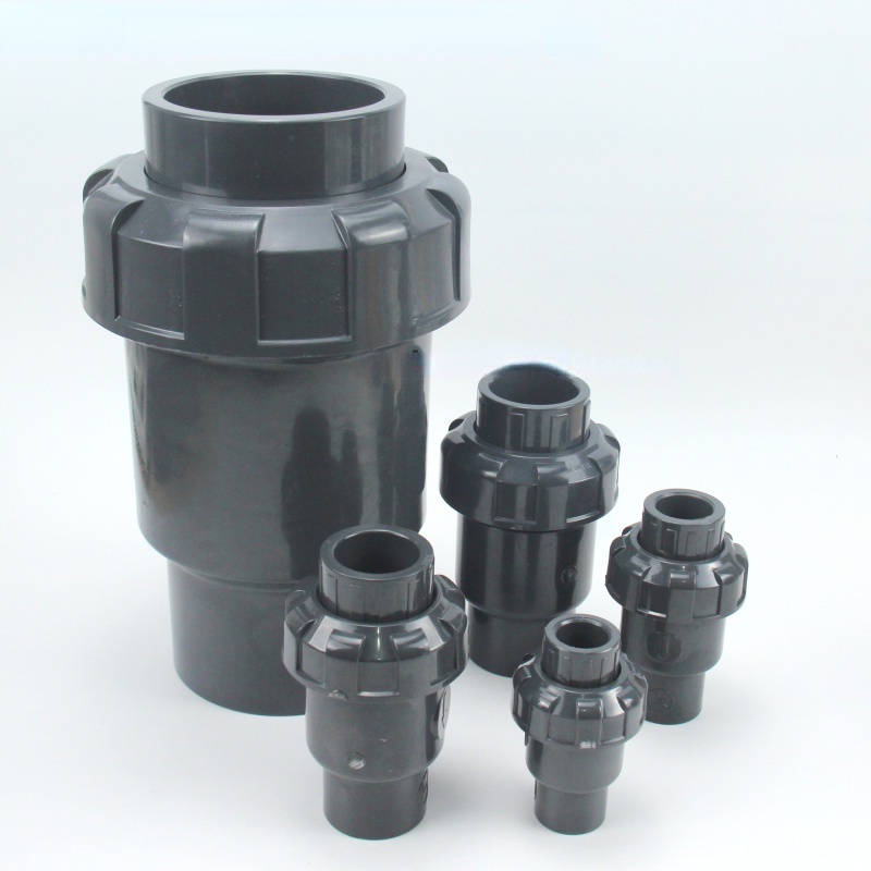 [AZY] UPVC Check Valve Plastic PVC Hemispherical | Shopee Malaysia