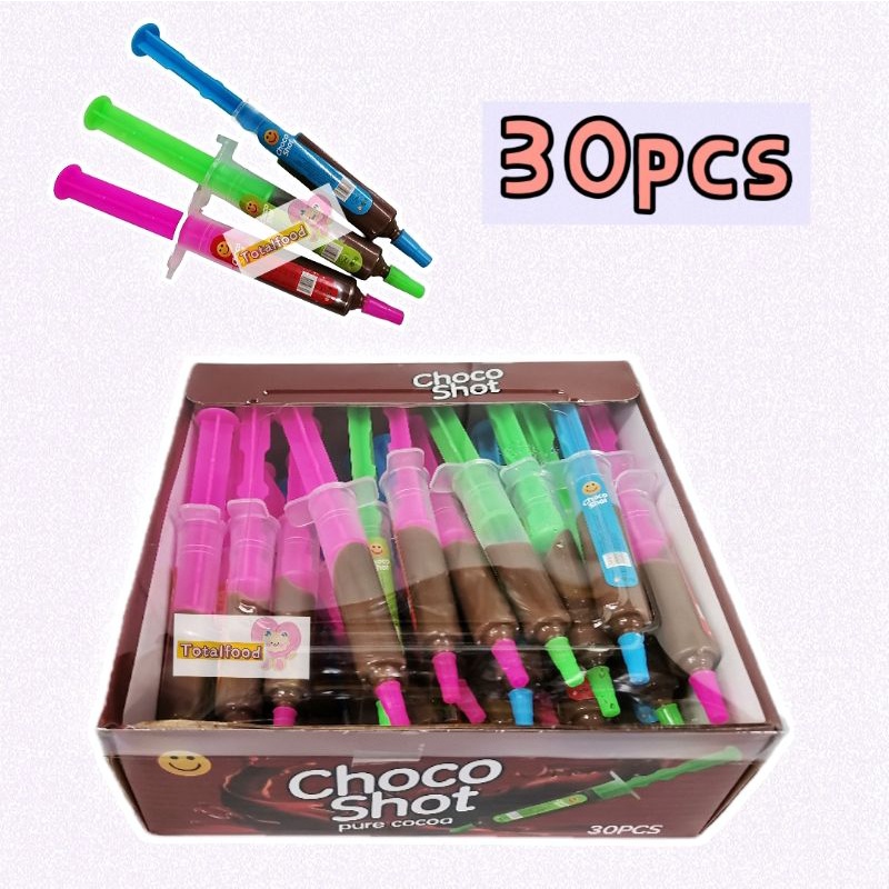Choco Shot pure cocoa chocolate 30pcs (halal) | Shopee Malaysia