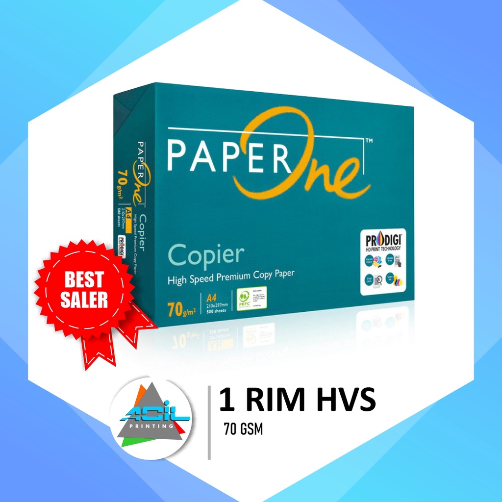 Paper One F4 75g - HVS F4 75g Paper - Printing Paper | Shopee Malaysia
