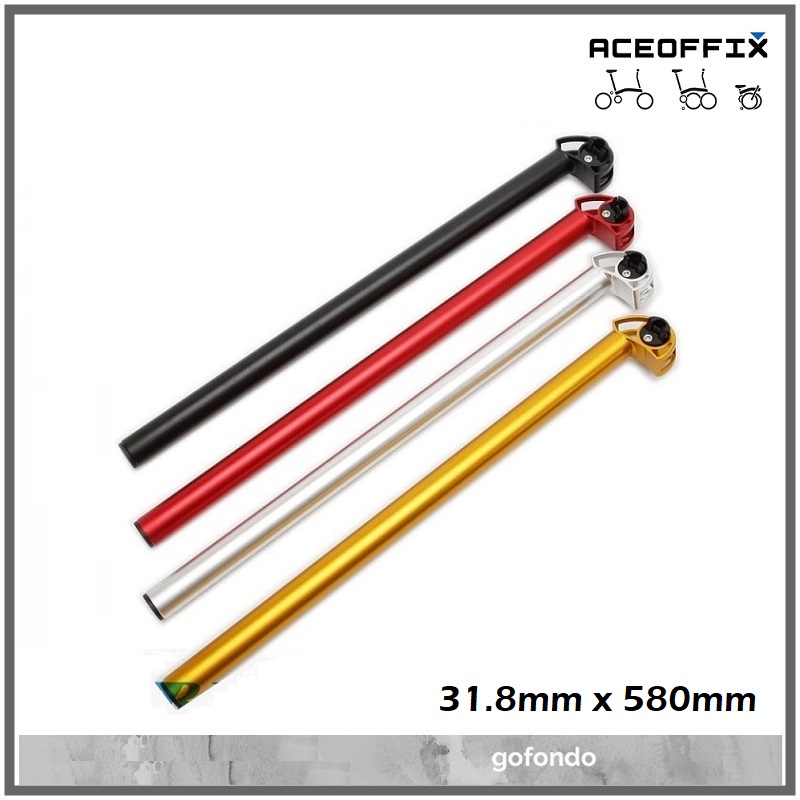 Aceoffix SC Head Seatpost 31.8 x 580mm 600mmCS-02 3Sixty Pikes Trifold | Shopee Malaysia