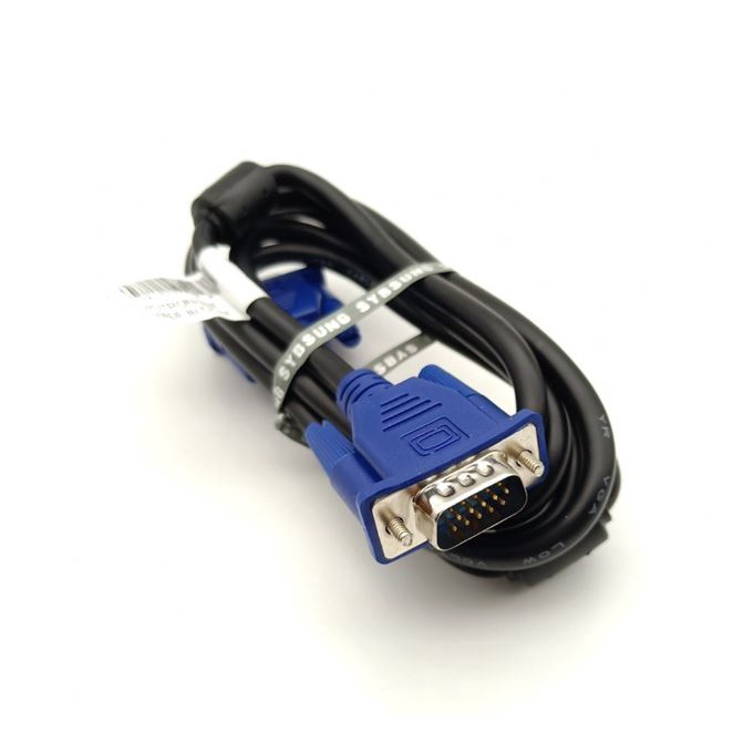 Vga to vga screen cable, standard signal in realistic colors | Shopee ...