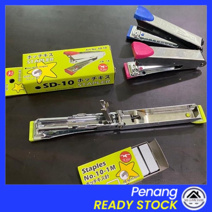 Wecareyou20 KIJO Stapler Pengokot Kertas School Office Supplies ...