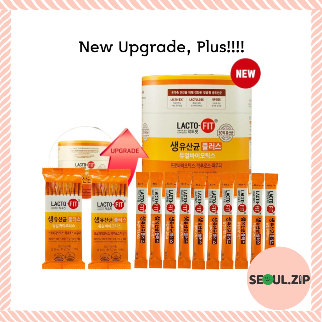 Lacto-fit Korean Probiotics 19 Plus Lactobacillus 30T/50T/100T | Shopee ...