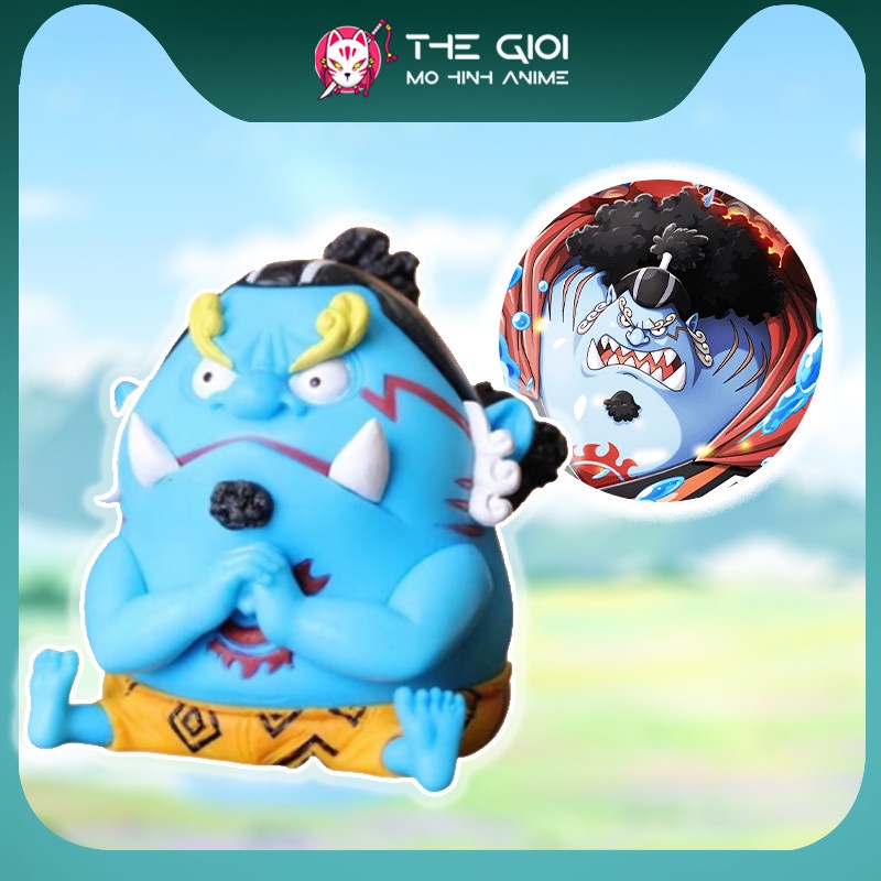 XTRA Pirate King figure one piece Jinbe Chibi 10 cm tall - one piece ...