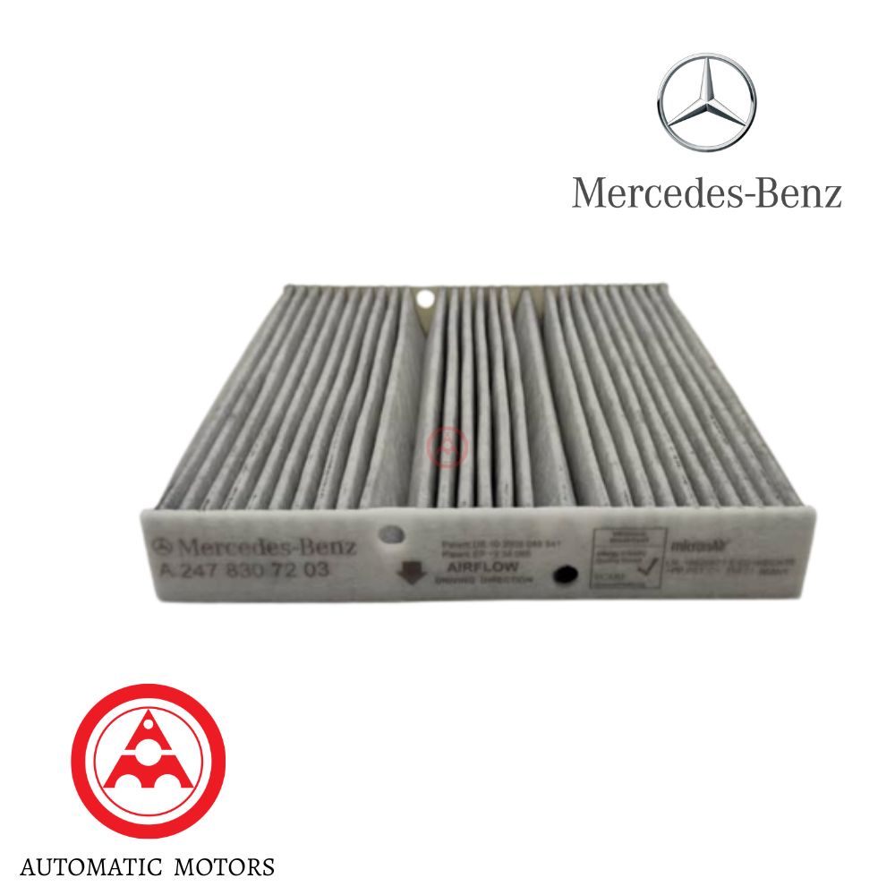 Original Mercedes Benz Air Cond Filter Charcoal W177 W247 2478300800 ...