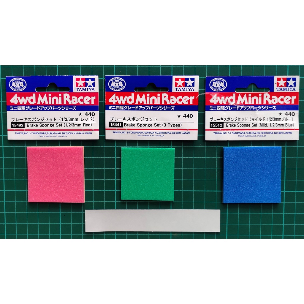 Tamiya Brake Sponge Set 3mm Original | Shopee Malaysia