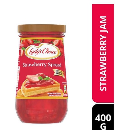 Lady'S Choice Jam Strawberry 400g (EXP 10/2026) | Shopee Malaysia