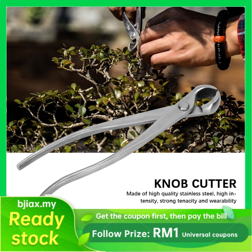 Stainless Steel Knob Cutter Bonsai Concave Gardening Tool 210mm ...