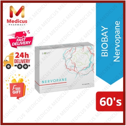 BIOBAY Nervopane 60's FOC FREE GIFT (Exp: 06/2025) | Shopee Malaysia