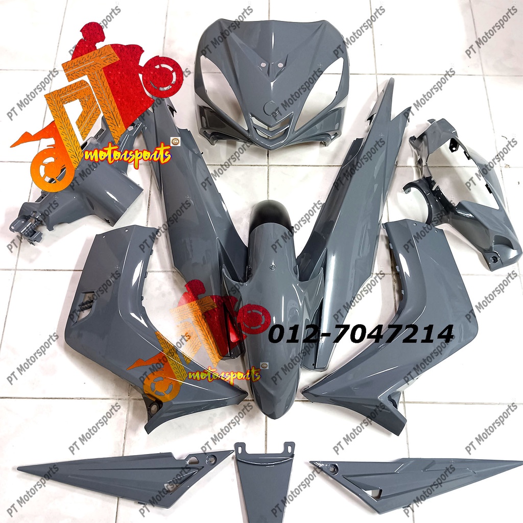 Yamaha Lc 135 V1 Cover Set Kosong Black Red Blue Yellow White Hijau ...