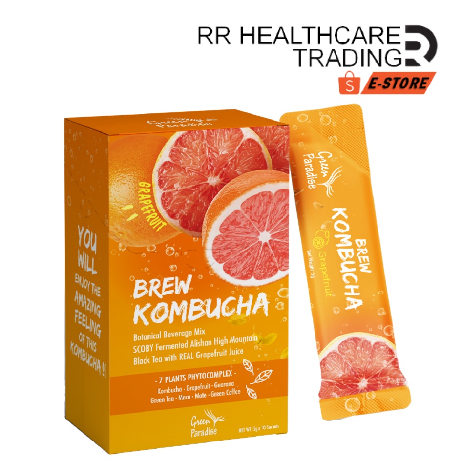 Brew Kombucha Probiotic Botanical Beverage Mix 5g x 10s x 1 Box ...