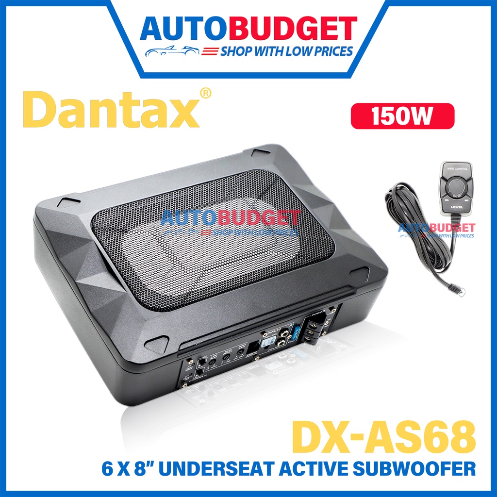 DANTAX DX-AS68 6x8" Active Subwoofer 200W 6x8inch Active Underseat ...