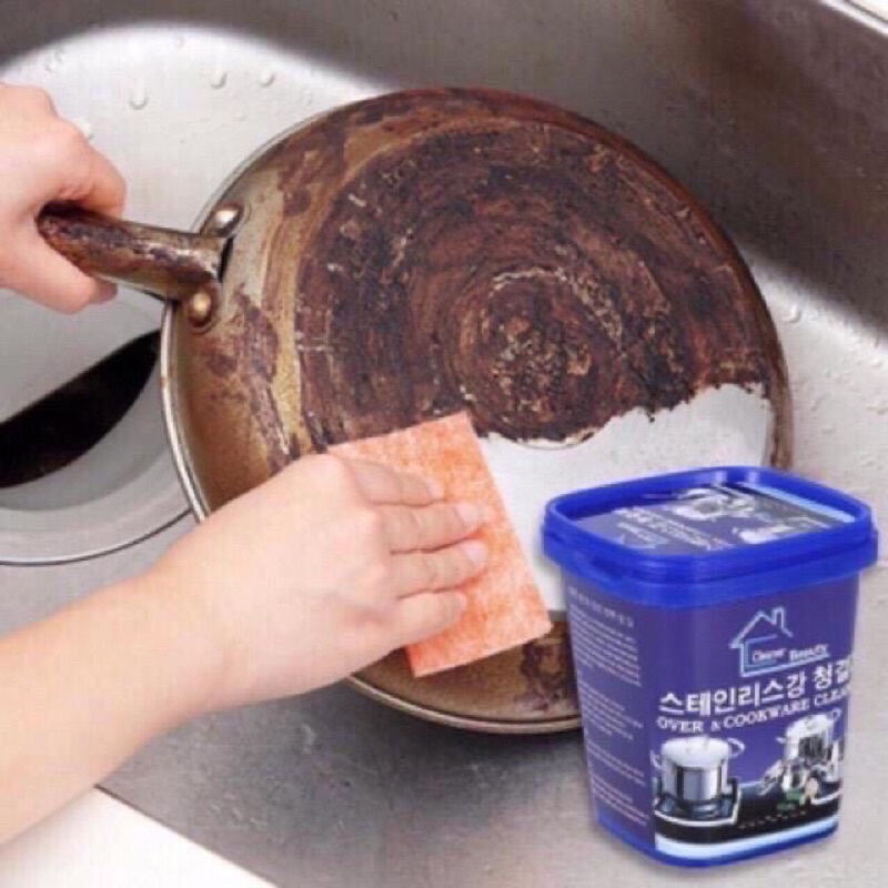 COOKWARE CLEANER Sabun pencuci kotoran degil karat degil Boleh cuci ...