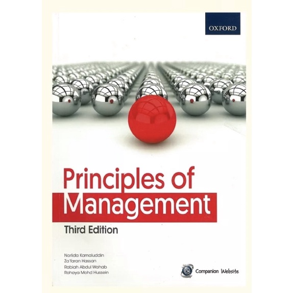 Principles of Management 3rd Edition OXFORD ( used book ) | Shopee Malaysia
