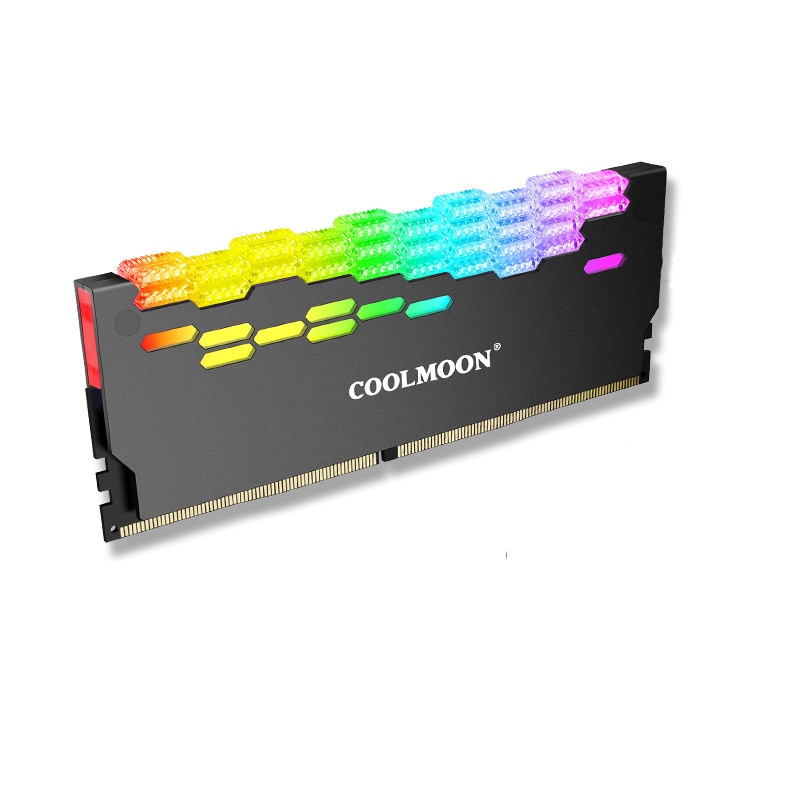 CoolMoon ARGB RAM Heatsink 5V3Pin Dragon Armor for Desktop PC Ram ...
