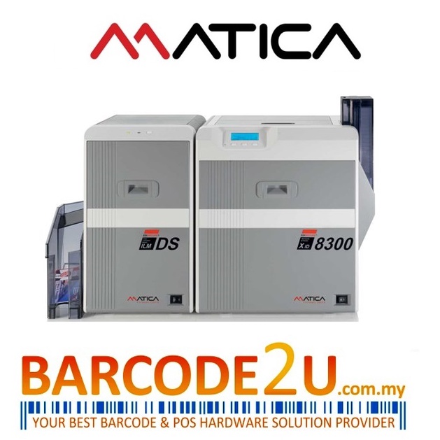 Matica XID8300 Retransfer Dual Sided ID Card Printer | Shopee Malaysia